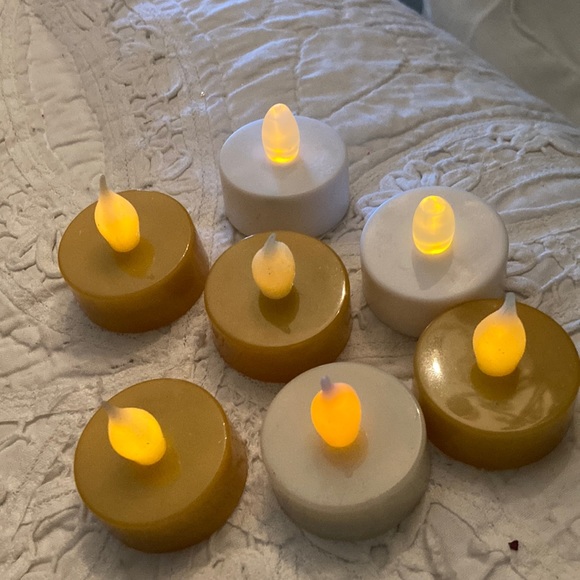 Vintage | Holiday | 7 Battery Yea Light Candles Vintage 7s Or 80s Still ...